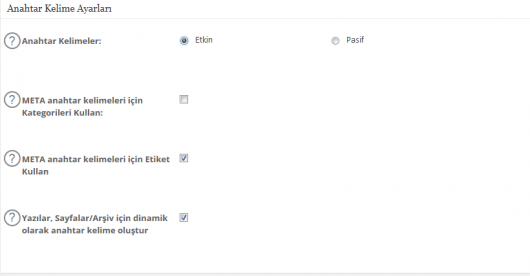 All in One SEO Pack Kurulum ve Ayarları - WpGurme